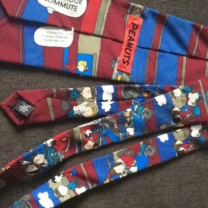 Accessories | Peanuts Snoopy Silk Tie | Poshmark
